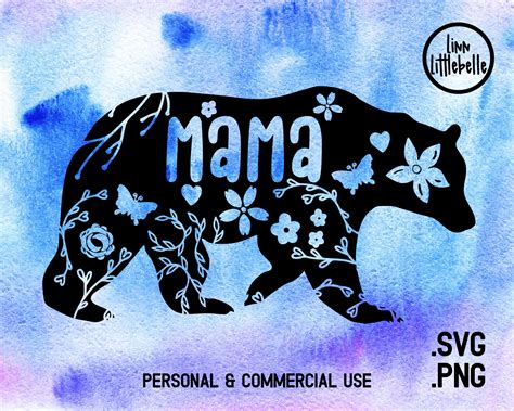 Mama Bear Svg Mommy Svg Mom To Be Svg Mom Shirt Design Etsy