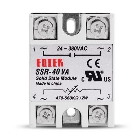 24 380v Ssr 40va Solid State Voltage Regulator Buy Online At Low Price In India