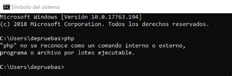 Configurar PHP Como Variable De Entorno En Windows