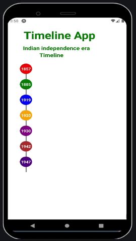 Create Timeline App Using React Native Geeksforgeeks