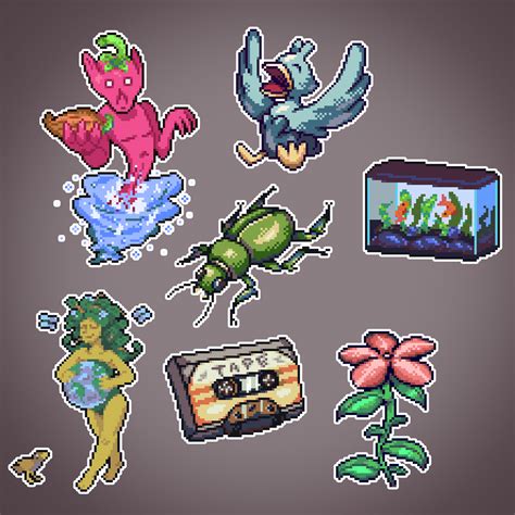 Artstation Pixelart Dump Compilation