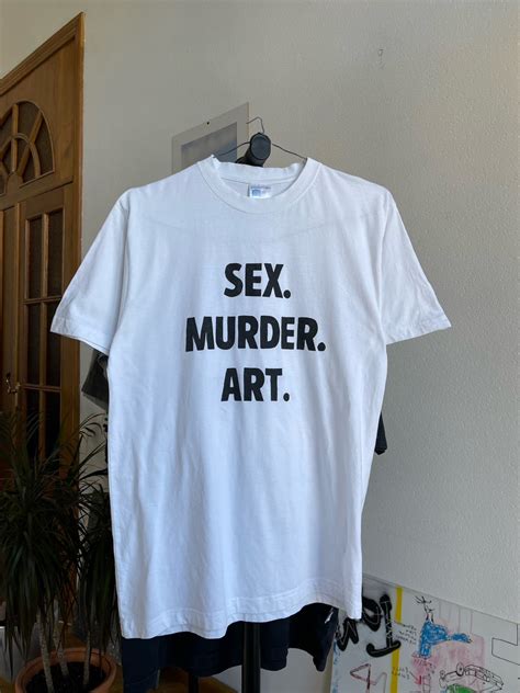 Vintage Vintage Sex Murder Art T Shirt 1990s Slayer Grailed