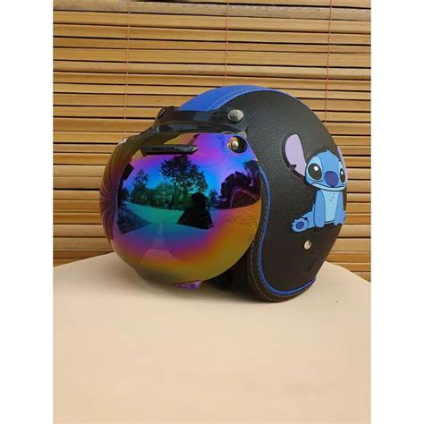 Jual Helm Bogo Karakter Stitch Shopee Indonesia