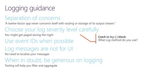 Logging Tracing And Metrics Instrumentation In Net 5 And Azure Ppt