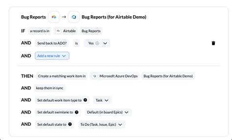 connect azuredevops to airtable with automated 2 way sync