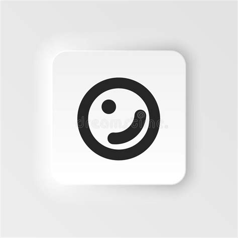 Cell Biology Bioengineering Neumorphic Style Vector Icon Biotechnology For Health