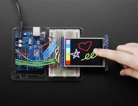 Touchscreen Resistive Touch Adafruit 35 320x480 Color Tft Touchscreen Breakout Adafruit