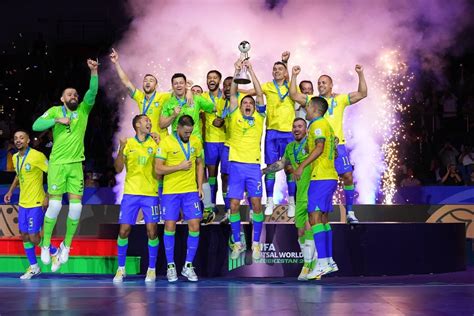 Seleção Brasileira Conquista O Hexa Da Copa Do Mundo De Futsal