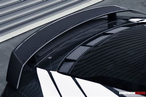 Darwinpro Audi R8 Coupe 2016 23 Carbon Fibre Gt Style Wing Spoiler