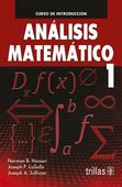LIBROS TRILLAS ANALISIS MATEMATICO 1 CURSO DE INTRODUCCION
