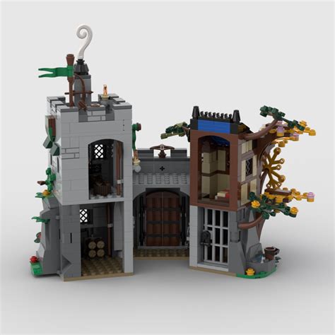 Lego Moc Forestmen Outpost By Midibricks Rebrickable Build With Lego