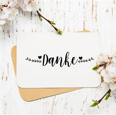 Individueller Stempel Danke Für Deine Hochzeit