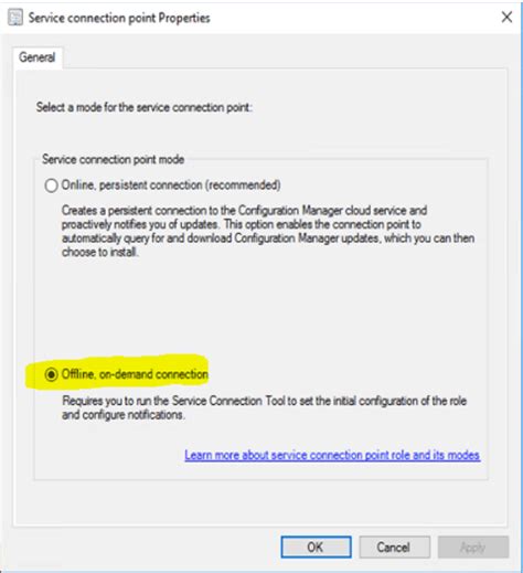 SCCM Upgrade With An Offline Service Connection Point ConfigMgr HTMD Blog