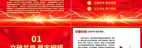 2023深刻理解习近平文化思想形成脉络与内在逻辑ppt红色经典学习领会习近平文化思想专题党课教育 Ppt模板 办图网