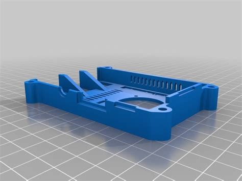 Raspberry Pi 4 Pi 3 Pi 2 Case With Vents 40mm Or 30mm Fan 3d