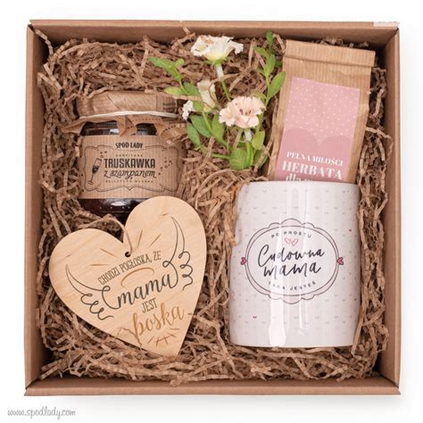Zestaw Pe En Mi O Ci Dla Mamy Prezent Dla Mamy Spod Lady Drobne Prezenty Wielkie U Miechy