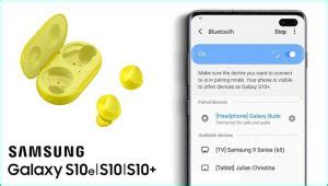 How To Fix Galaxy S10 Bluetooth Won T Pair With Another Device