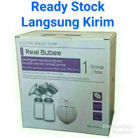 Jual Pompa Asi Elektrik Real Bubee Electric Double Breast Pump Real Bubee Shopee Indonesia