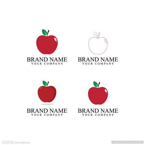 苹果logo设计图 广告设计 广告设计 设计图库 昵图网