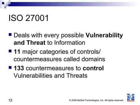 ISO Information Security Management System PPT