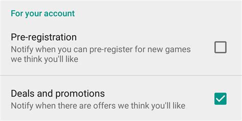 Google Play Store Gets New Notification Options For Pre Registrations And Promotions