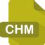 Chm Icon Flat File Type Iconset PelFusion