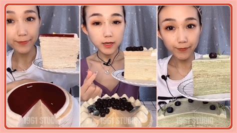 Asmr Crepe Cake Dessert No Music