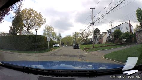 [yi Dash Cam] Neighbor Doesnt Think Stop Signs Apply To Him When Hes