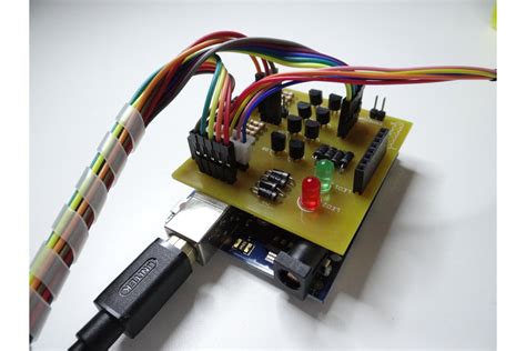 Dotter Pcb For Arduino Based Dot Matrix Printer From Nikodem On Tindie