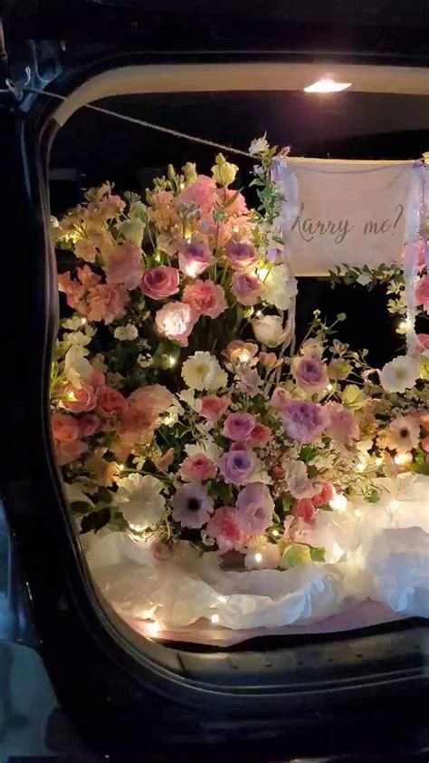 군산꽃집 트렁크프로포즈 답프로포즈 밤에 할건데 너무 예뻐서가격알려드려요 네이버 블로그