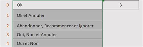 Personnaliser les boîtes de dialogue VBA Excel