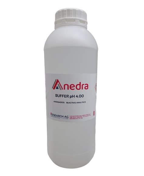 Solucion Buffer Ph 4 00 X 1000 Ml Anedra