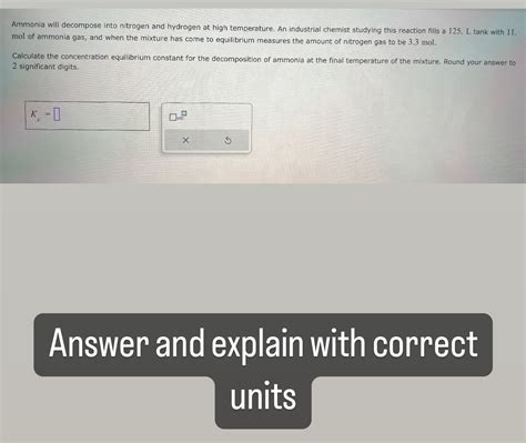 solved answer and explain with correct units