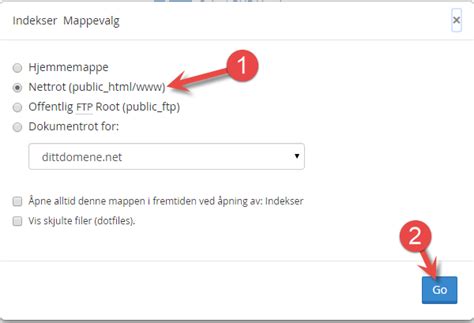 Bruk Av Indekser Indexes I Cpanel Pro Isp