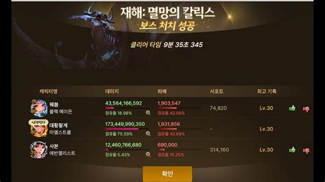 던파모바일 칼릭스 1주차 클리어 윈드시어 시점 Youtube