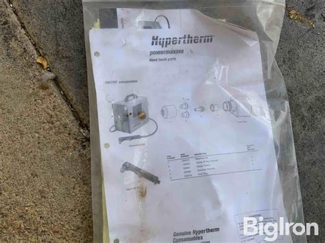Hypertherm Powermax 380 Plasma Torch Agriculture Bigiron