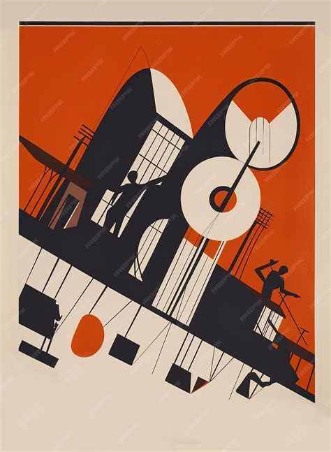 Premium Ai Image Generative Ai Bauhaus Style Music Background