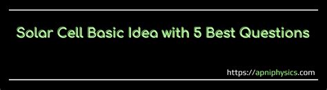 Types Of Solar Cells Ppt Archives ApniPhysics