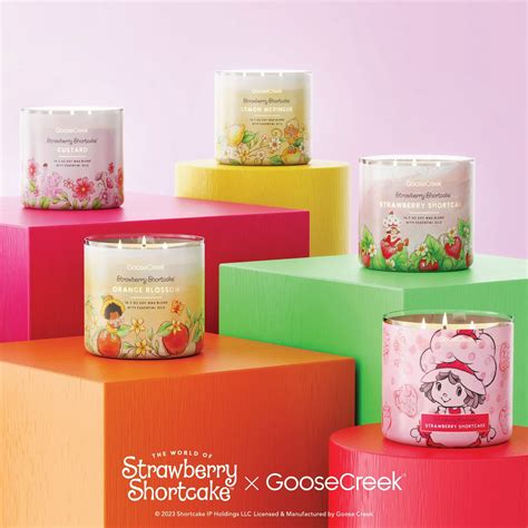 Raspberry Tart Strawberry Shortcake Candle Sweet And Fruity Aroma For