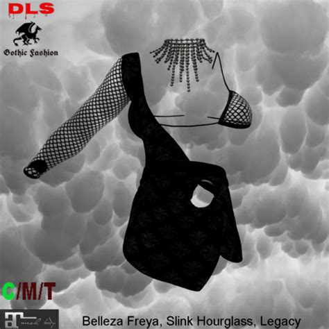 Second Life Marketplace Sexy Wrap Dress Demo Boxed