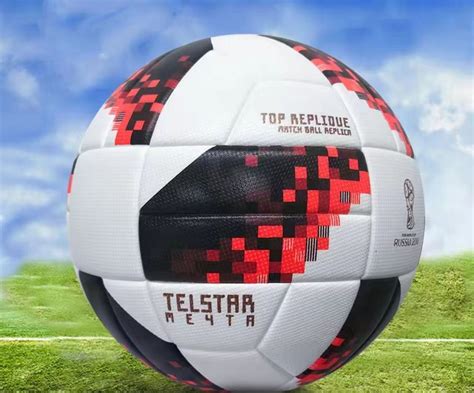 Футбольный мяч FIFA Telstar, 5 размер, красный купить по выгодной цене ...