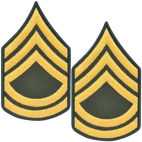 Army Sergeant First Class Rank