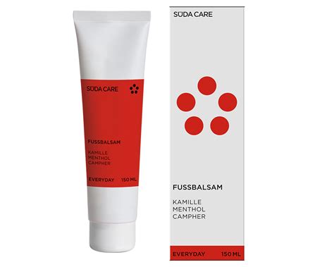 Бальзам для ног SUDA Care Fussbalsam, 150 мл - Pilo4ki