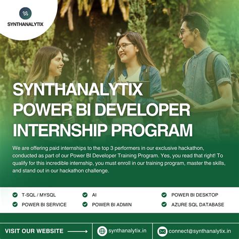Synthanalytix On Linkedin Powerbi Paidinternships Hackathon