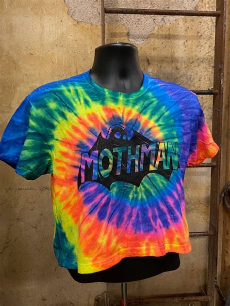 Womens Crop Top Tie Dye Shirt