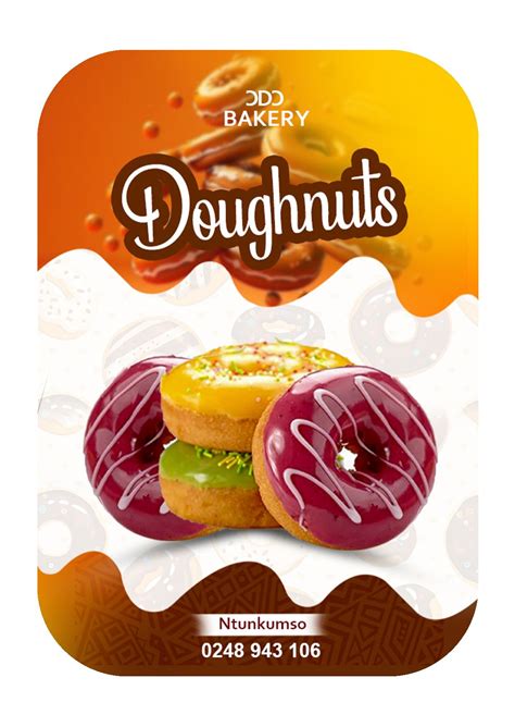 Doughnut Label Design