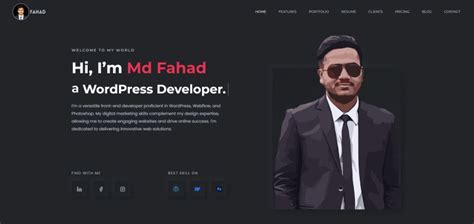 👨🏻‍💻 Md Fahad On Linkedin Portfoliolaunch Webdevelopment