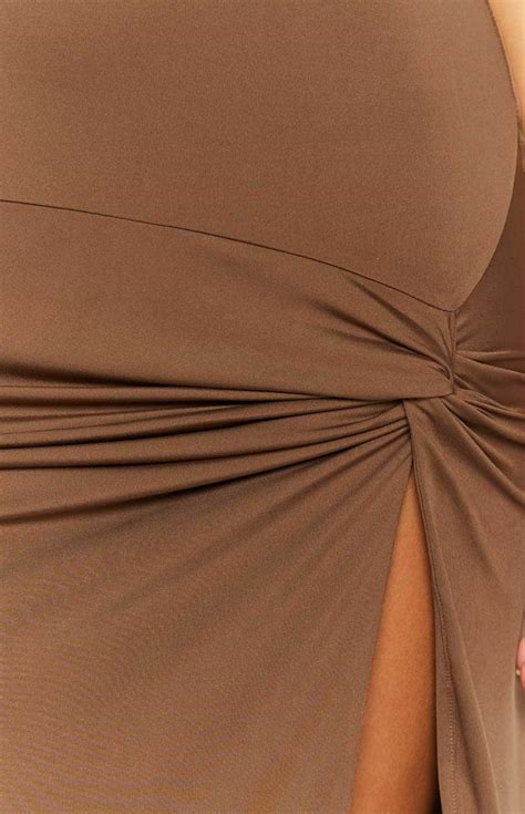 Jacinta Brown Maxi Dress Beginning Boutique Us