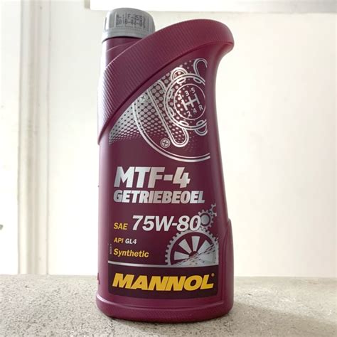 Mannol MTF-4 Getriebeoel 75W-80 1 Liter Manual Gear Oil | Shopee Malaysia