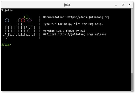 Julia Repl Part 1 Introduction Data Science With Julia